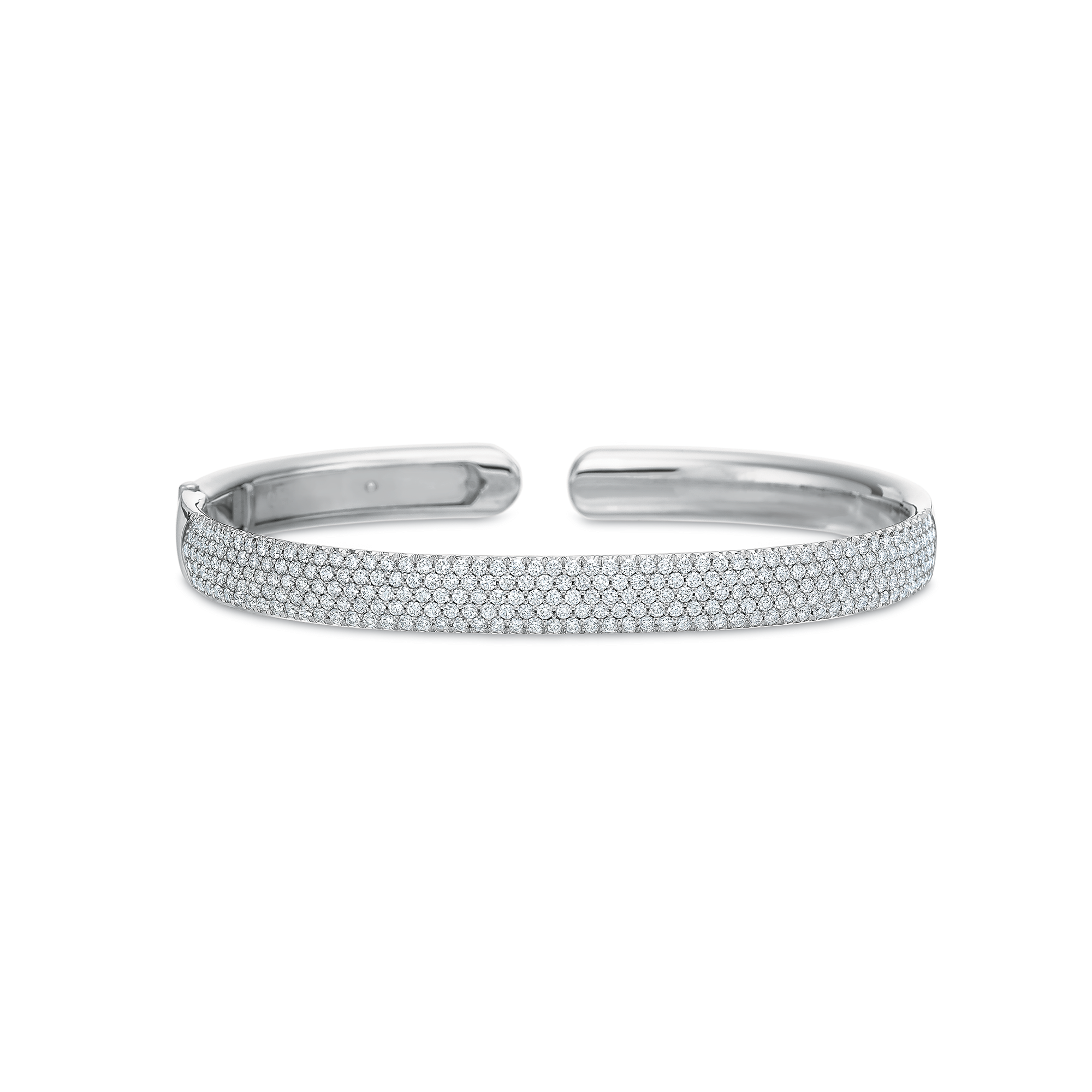 Pave Diamond Hinge Cuff – sidpottsinc