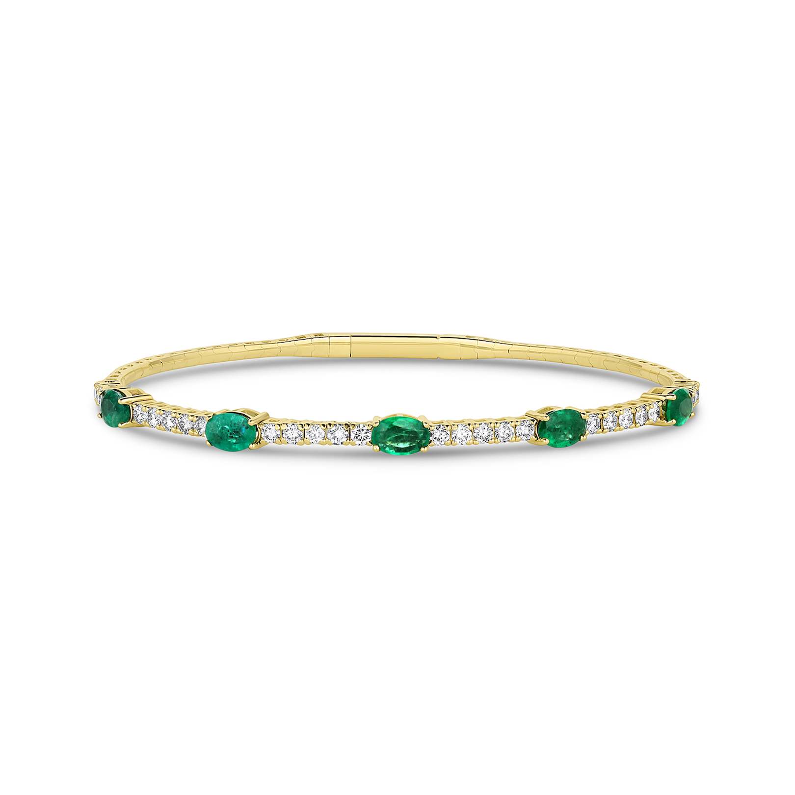 Emerald & Diamond Pickleball Bracelet – sidpottsinc
